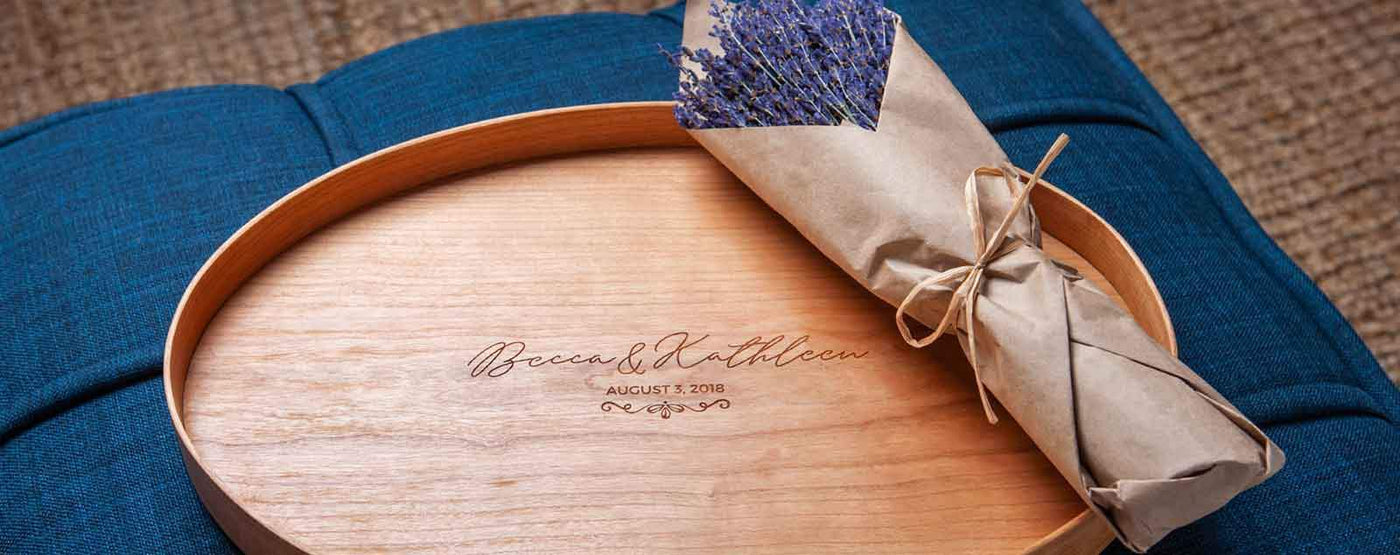 Wood Serving Tray - Words with Boards, LLC