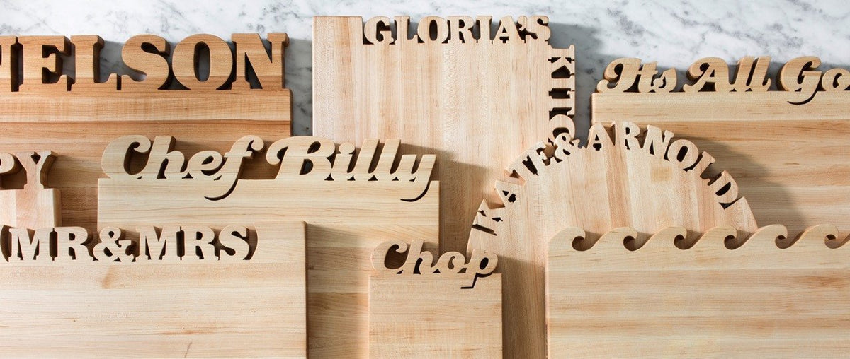 Personalized Wood Cutting Boards | Words with Boards - Words with ...