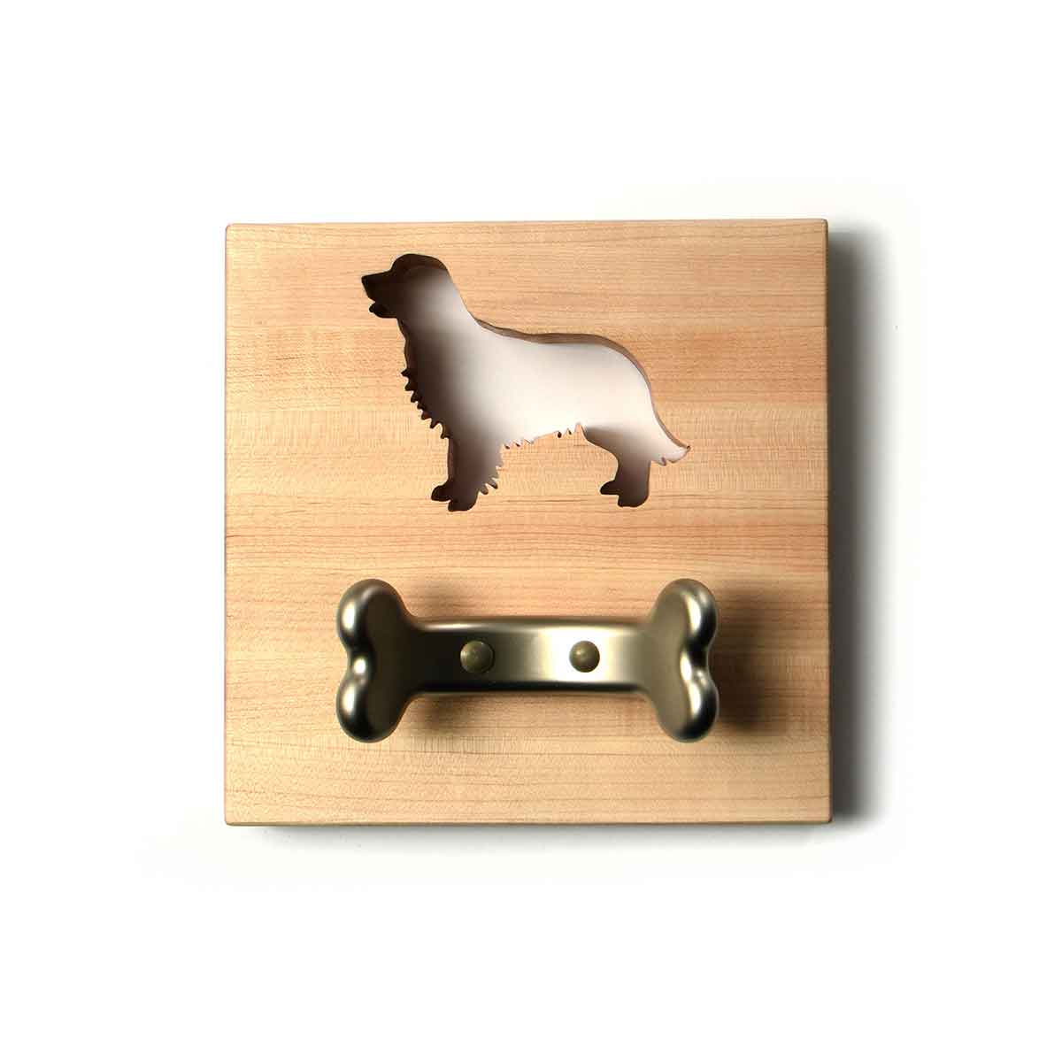 Words with Boards | Wooden Dog Leash Holder - Words with Boards, LLC