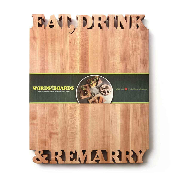Personalized Wood Cutting Boards | Words with Boards - Words with ...